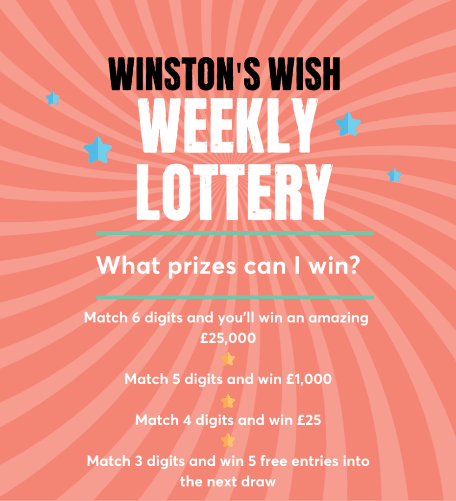 Winston's Wish Weekly Lottery | Winston's Wish