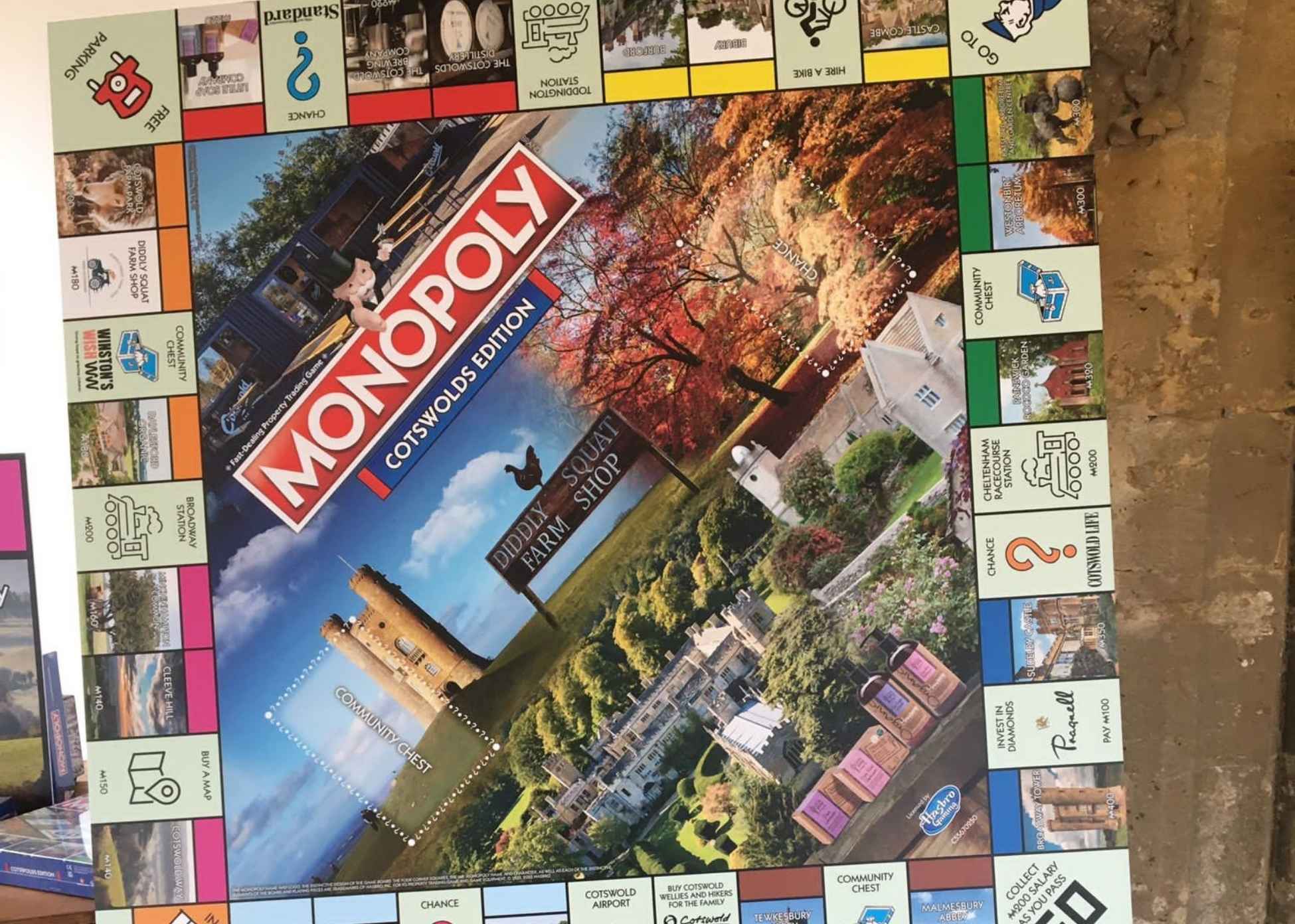 Cotswolds edition of Monopoly features Winston’s Wish | Winston's Wish
